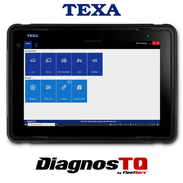 Texa Axone Voice Tablet | D171X1 Discover AXONE Voice – DPFSales.com