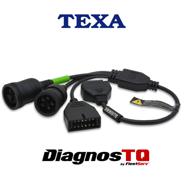 TEXA AMERICAN TRUCK "Type II" cable (3151/T22) | 3906978 – DPFSales.com